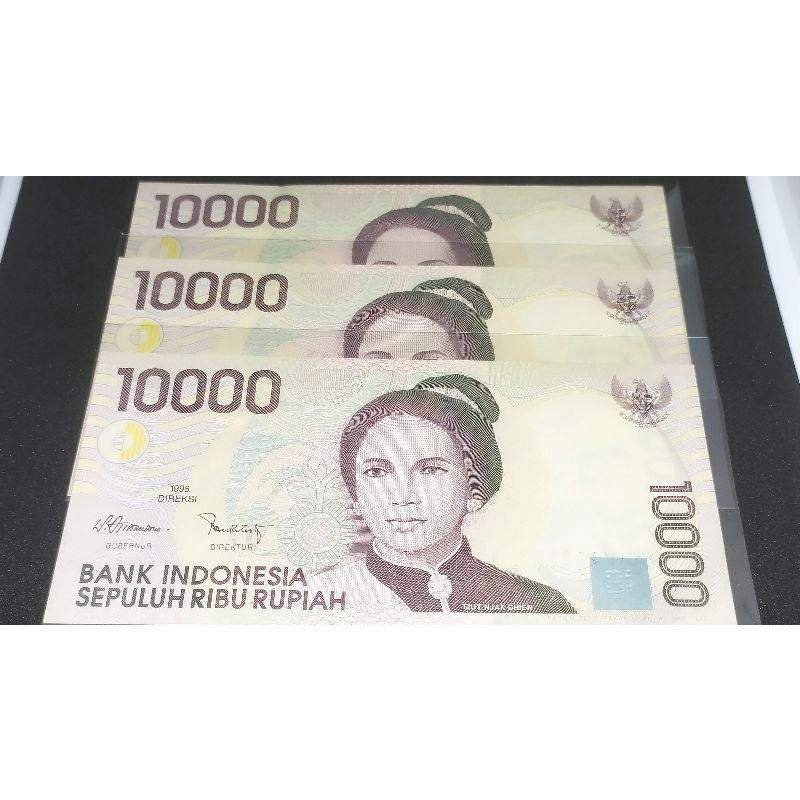 Jual Koleksi Uang Kertas Kuno Rp 10000 Tjut Nyak Dhien | Shopee Indonesia