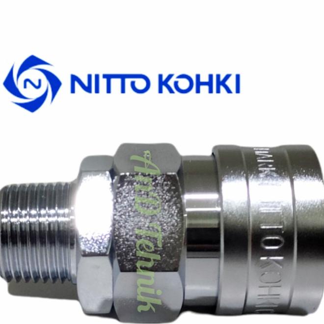 Jual Quick Coupler Nitto Kohki 400Sm / Kopler Angin 1/2 Inch Made In ...