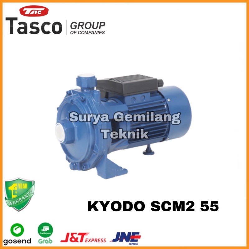 Jual Pompa Centrifugal KYODO SCM2-55 Mesin Pompa Air Sentrifugal ...