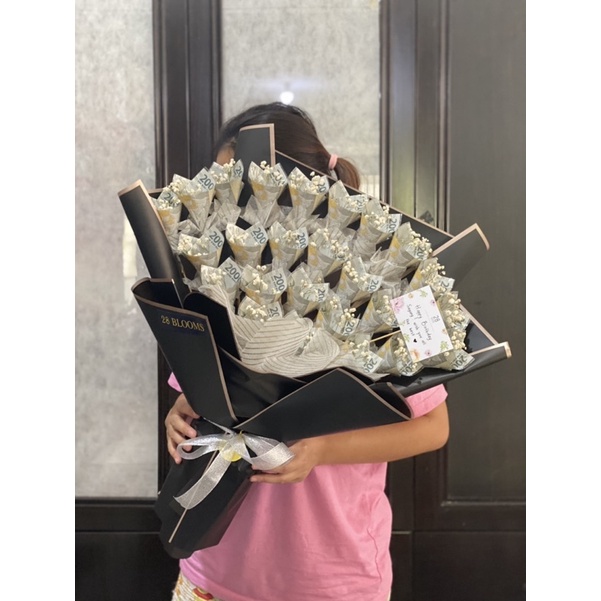 Jual MONEY BOUQUET / BUKET UANG ASLI NOMINAL 2000 | Shopee Indonesia