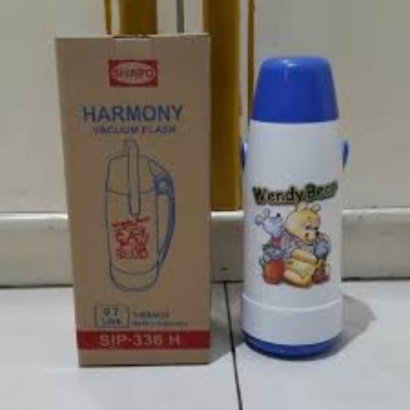 Jual TERMOS SHINPO/ TERMOS PLASTIK 0,7L/ TERMOS PANAS MINI/ TERMOS ...