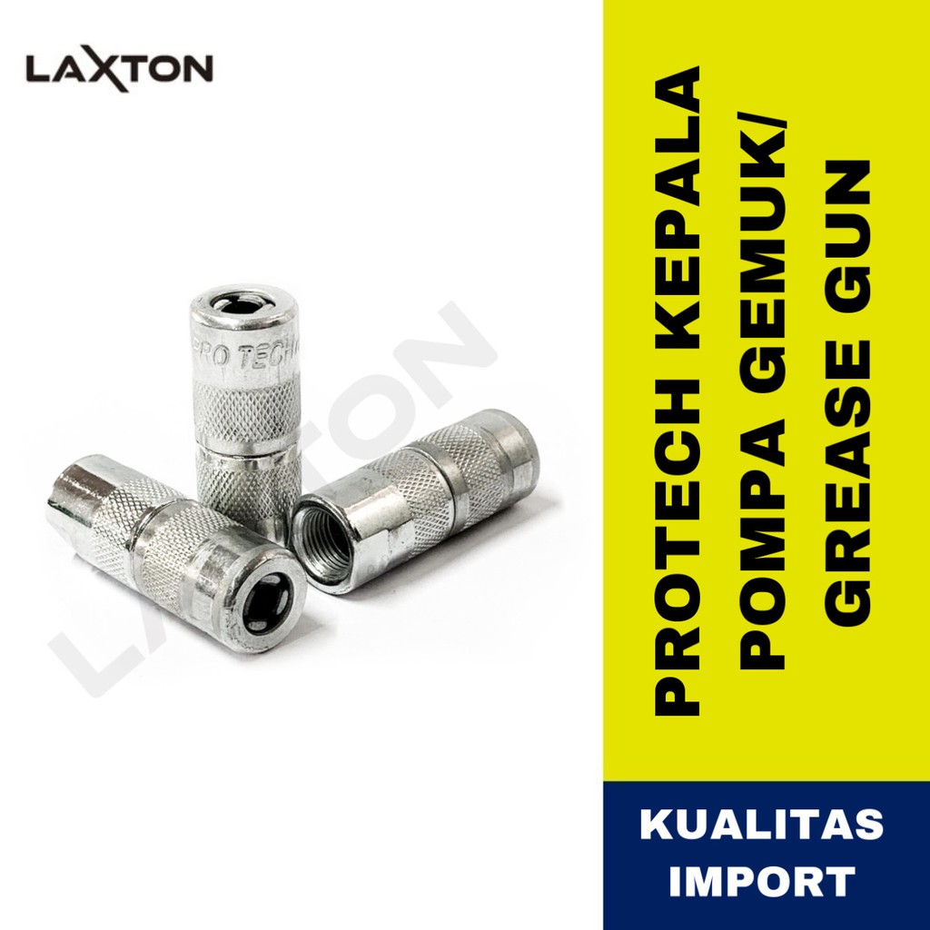 Jual Protech Kepala Pompa Gemuk/Grease gun/ujung selang pompa gemuk ...