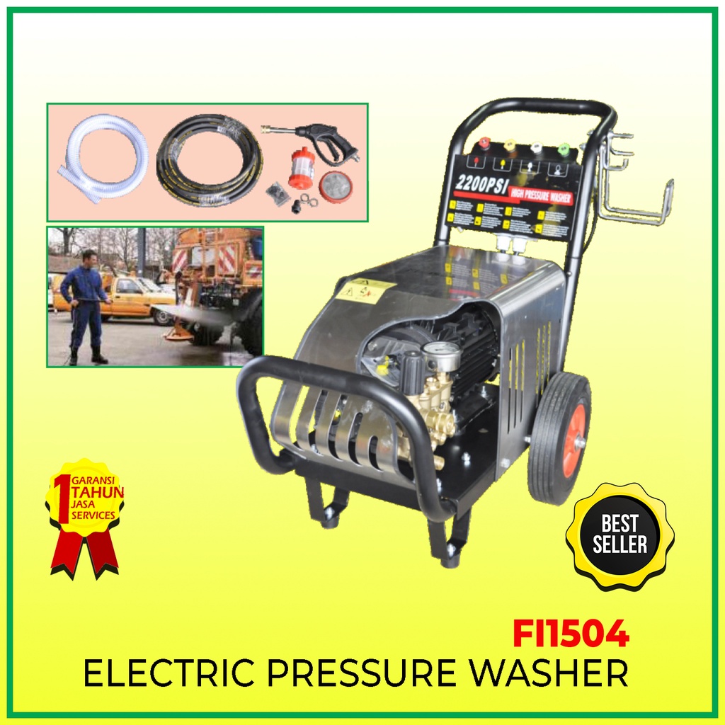 Jual Mesin Cuci Steam Mobil Jet Cleaner Washer 150 Bar 2200 PSI / 3 Kw ...