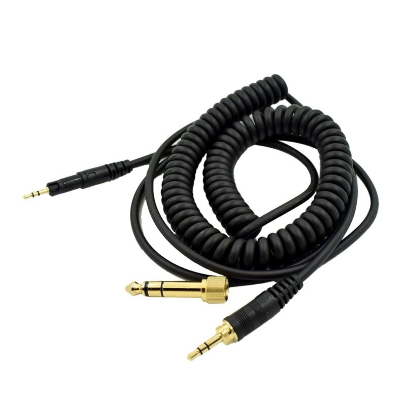 Jual Free Ongkir ya Headphone Adapter Spring Audio Cable Cord Wire DIY ...