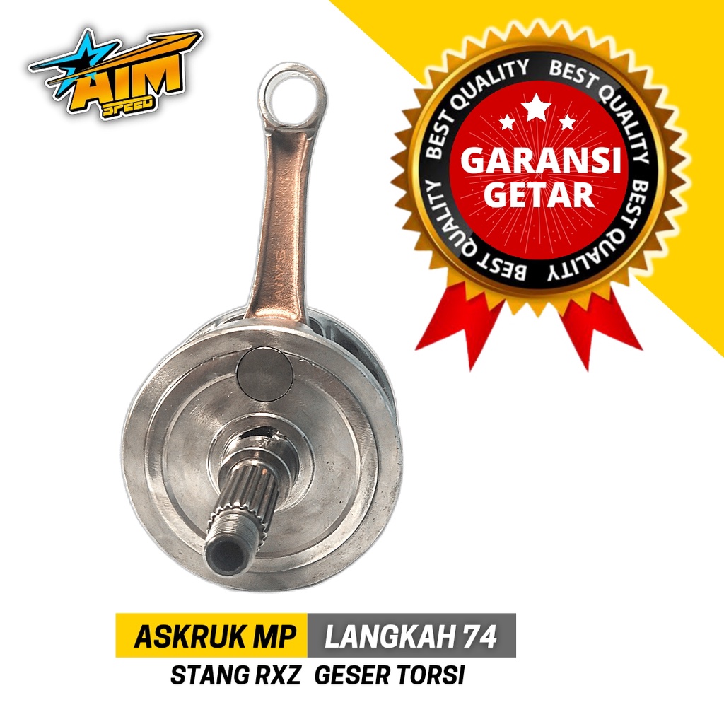 Jual Askruk MP L74 Stang RXZ + Geser Torsi Kruk As Megapro Langkah 74 ...