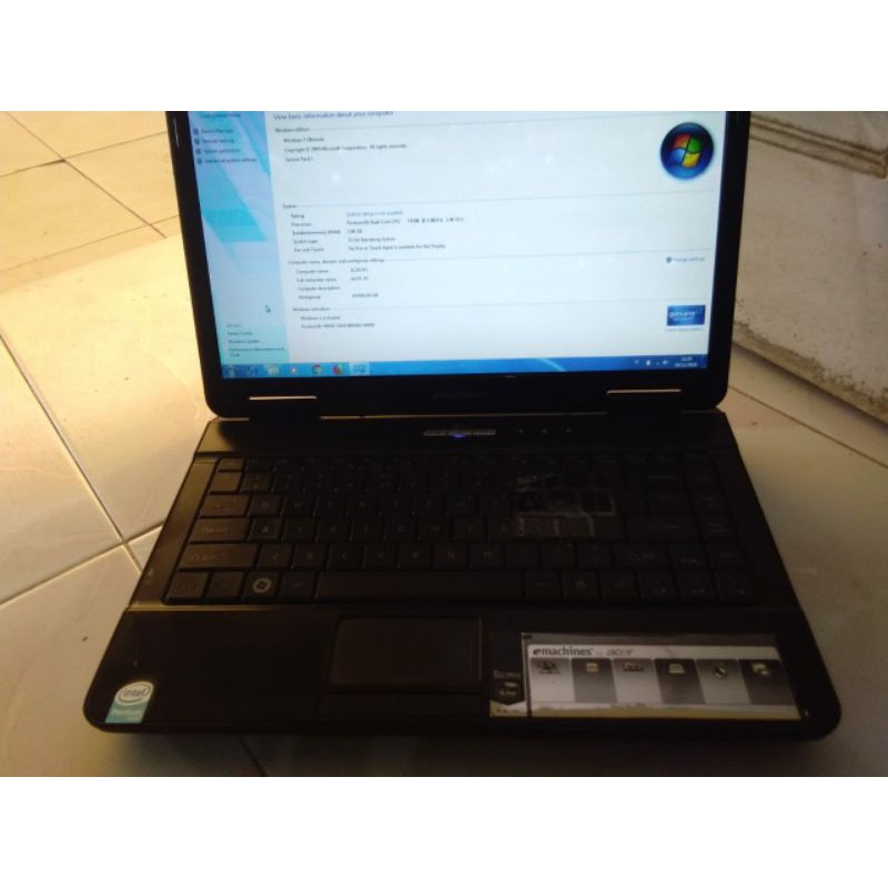 Jual LAPTOP ACER EMACHINES D725 MURAH | Shopee Indonesia
