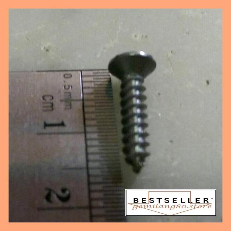 Jual Baut & Mur Tools- Sekrup Skrup Kayu 1,5 Cm Pendek Kepala Plus ...