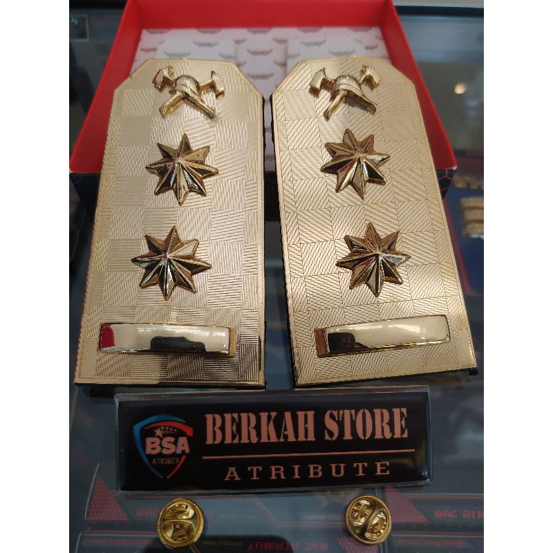 Jual (COD) PANGKAT PDU FULL PLAT DAMKAR GOL 4D - EXCLUSIVE | Shopee Indonesia