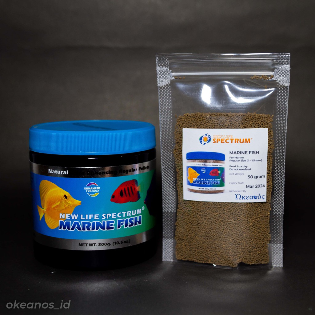 Jual [Okeanos_id] New Life Spectrum NLS Marine Fish Repack 50g Regular ...