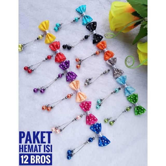 Jual PAKET HEMAT..!! ISI 12 BROS KUPU POLKADOT | Shopee Indonesia