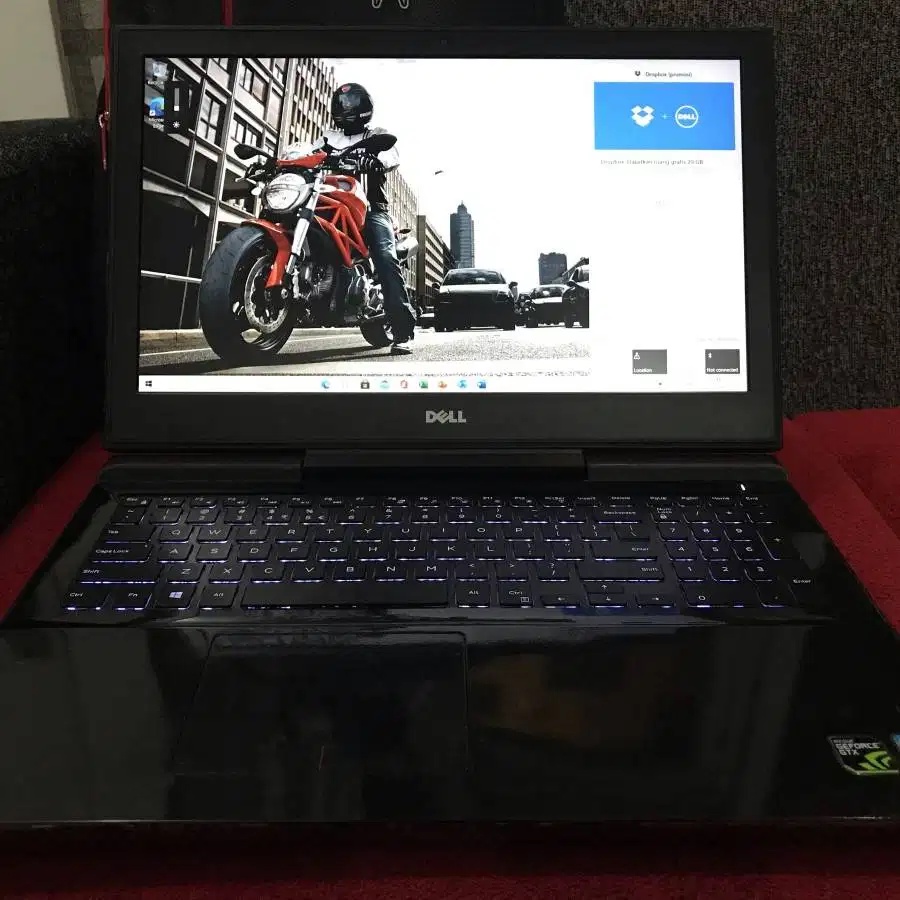 Jual Laptop Dell Gaming Pandora i7 RAM 20GB SSD 256 bekas second ...