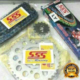 Jual Gear Set SSS R15 VVA - Vixion R / Gearset Girset R15 V3 428 Termurah Gearset Gir Girset R15 ...