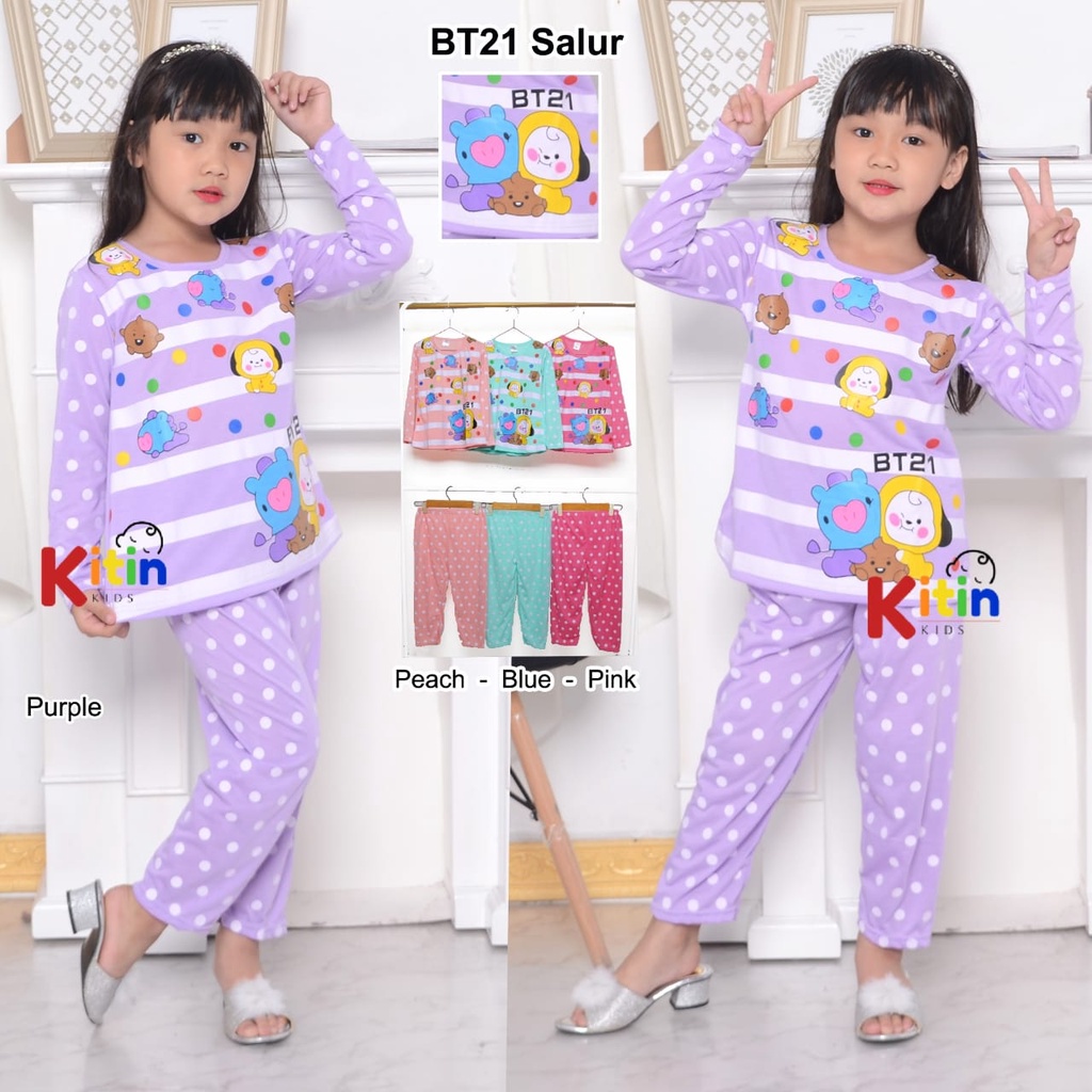 Jual PR - SETELAN BAJU TIDUR DAN PIYAMA ANAK CEWEK/PEREMPUAN ABG JUMBO TANGGUNG 1-12 TAHUN MOTIF ...