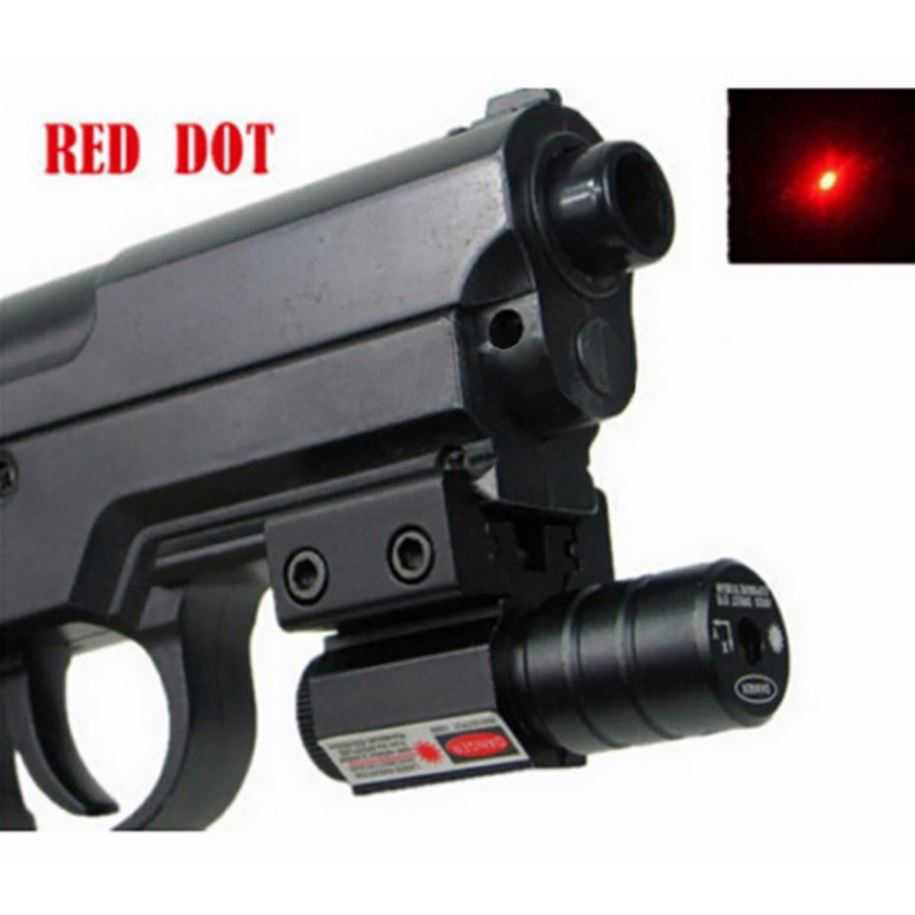 Jual LPKSTORE LED Tactical Red Dot Laser Gun Picatinny Mount Airsoft Rifle HL-1 | Shopee Indonesia