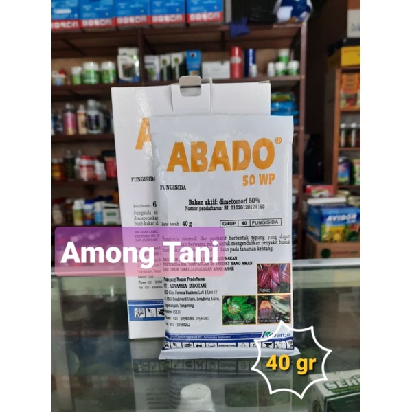 Jual Fungisida sistemik ABADO 50 WP 40 gram / anti patek cabe/ anti ...