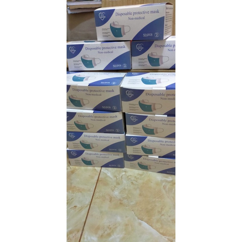 Jual Masker (Disposable Protective mask) | Shopee Indonesia