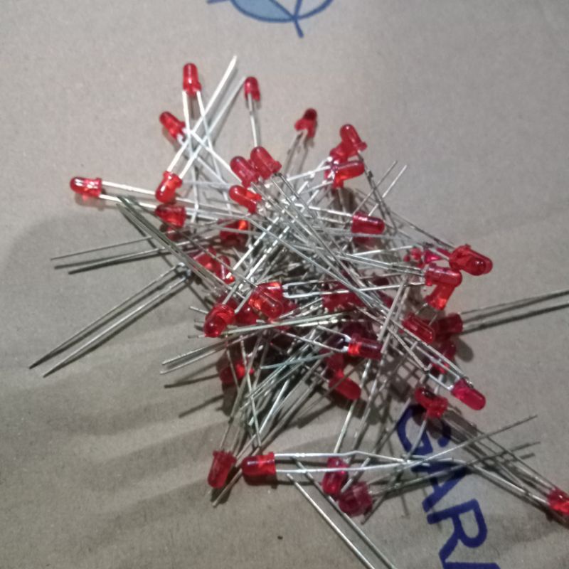 Jual LED 3mm warna merah | Shopee Indonesia