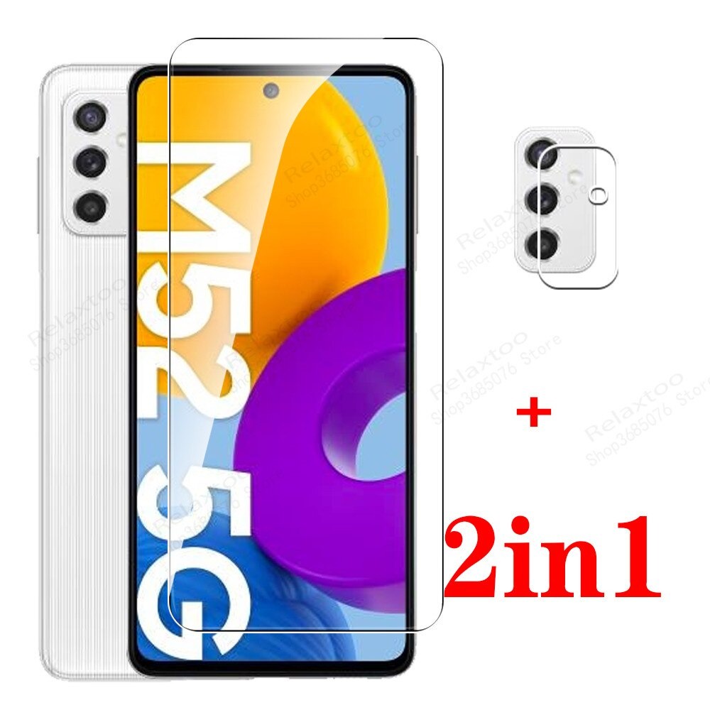 Jual Paket 2in1 Tempered Glass Samsung M52 5G M51 M32 M22 M12 M11 Paket Tempered Glass Screen ...