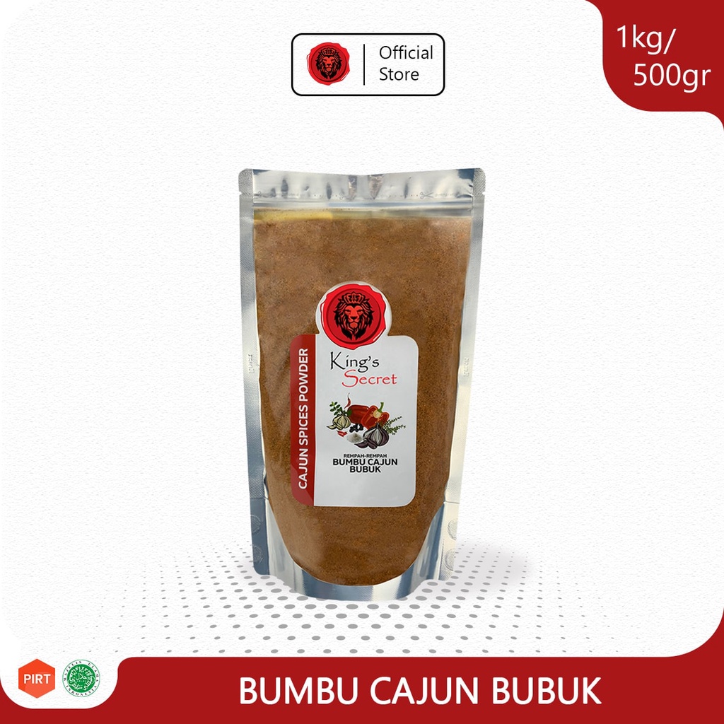 Jual KINGS SECRET - BUMBU CAJUN BUBUK | CAJUN SPICES POWDER | Shopee ...