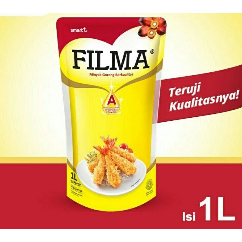 Jual Minyak Goreng FILMA 1 L / Minyak Goreng FILMA Kemasan Refill 1 L ...