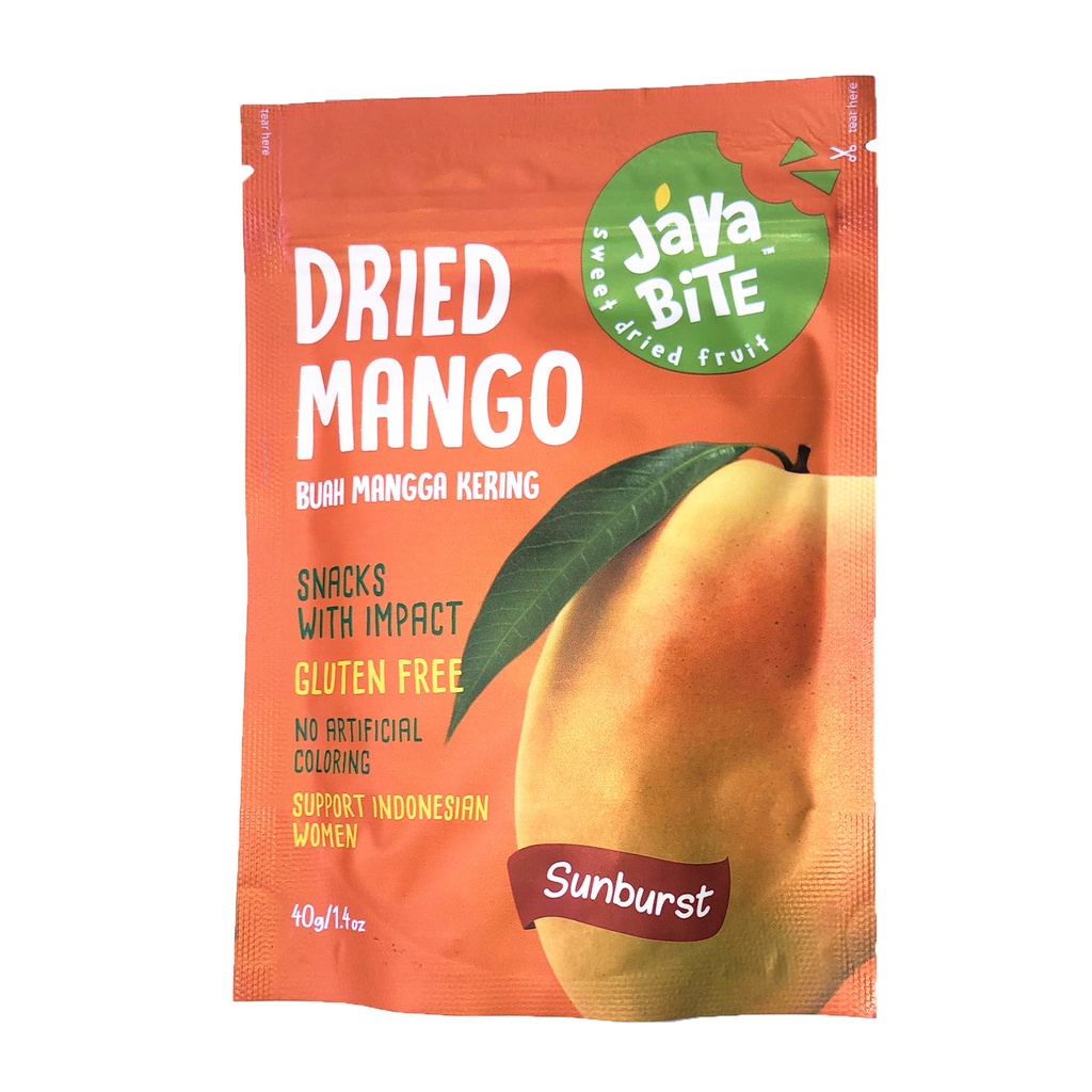 Jual Java Bite - Dried Mango “Sunburst” (Mangga Podang Kering) 40gr ...