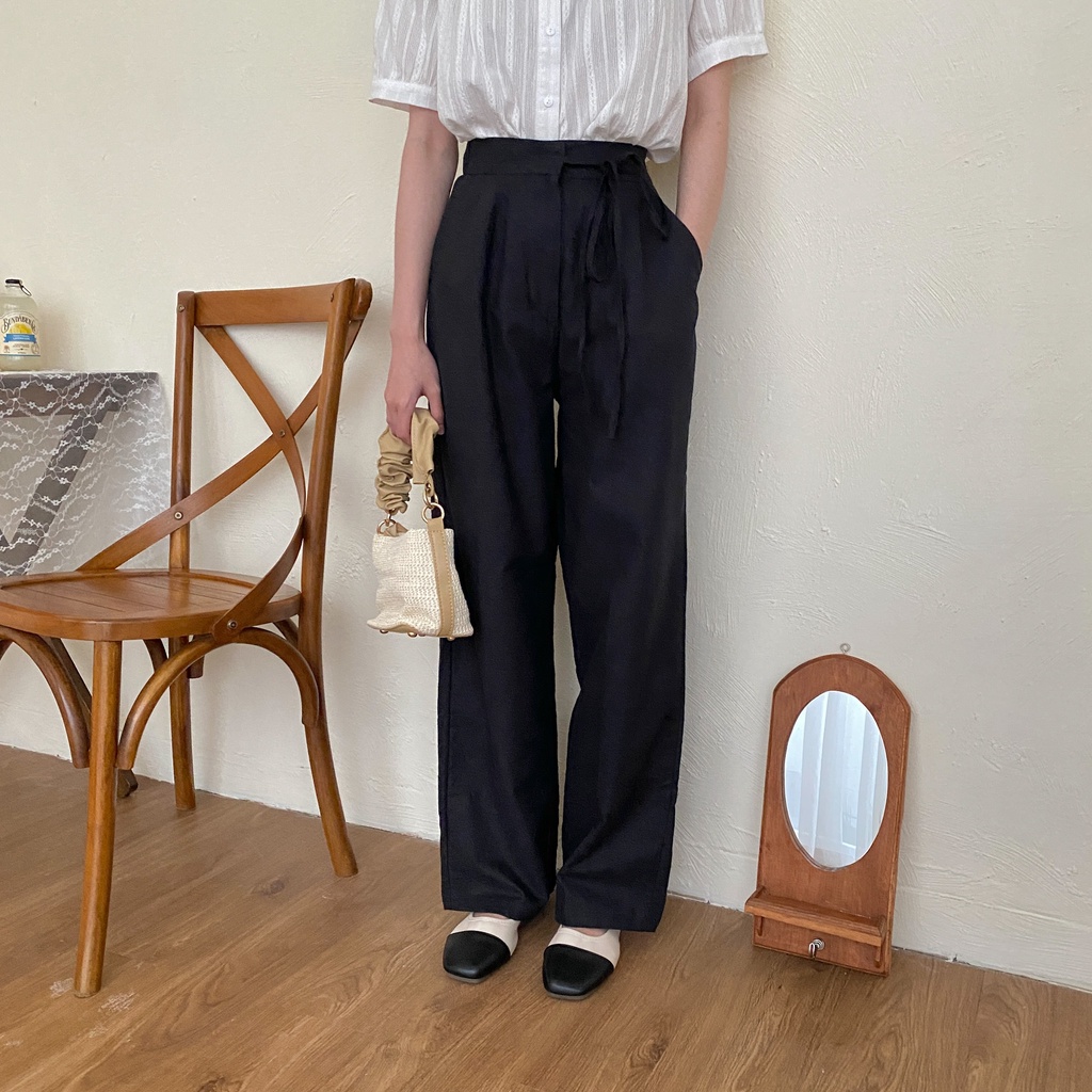 Jual Suri Linen Pants | Shopee Indonesia