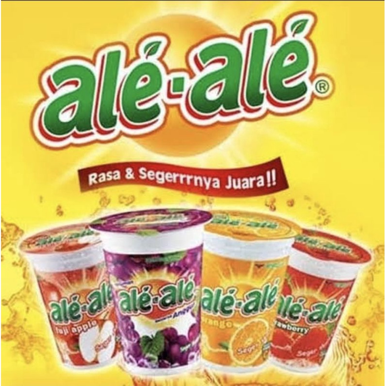 Jual Minuman Segar ALE ALE (rasa campur) | Shopee Indonesia