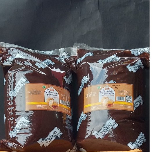 Jual EDNA CHOCOLATE CREAMFILL| 5KG | Shopee Indonesia