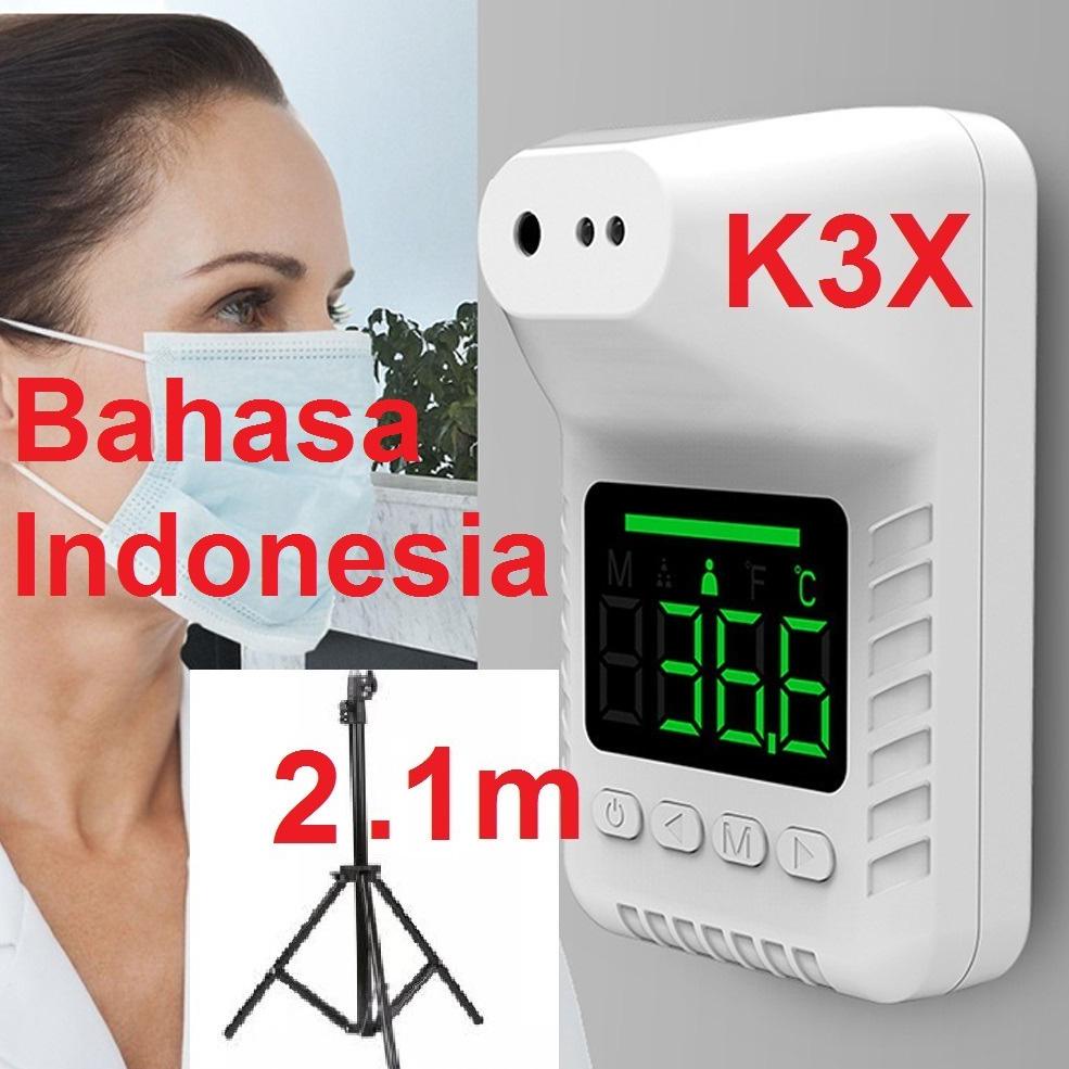 Jual Termometer Infrared Non-Kontak K3X Stand Tripod 2.1 M Dinding ...