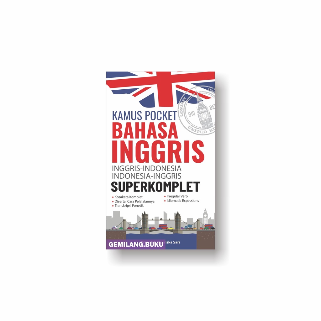 Jual Buku Kamus Pocket Bahasa Inggris Superkomplet - Charissa Publisher ...