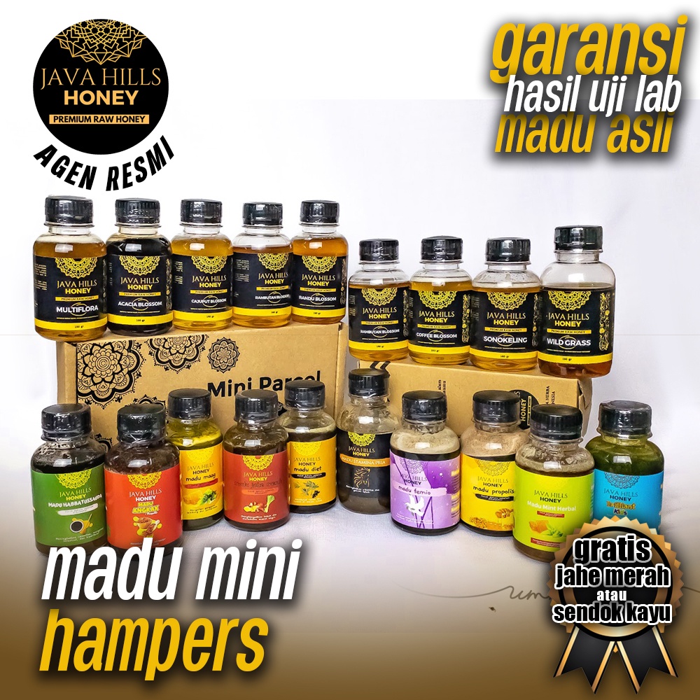 Jual Javahills java hills honey mumtaz madu mini hampers parcel 160gr ...