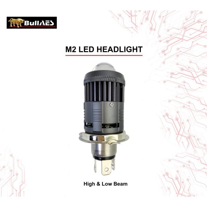Jual Lampu Led H4 LASER Hi Loo Beam Dual Colour MINIMOD M2 Merk AES ...