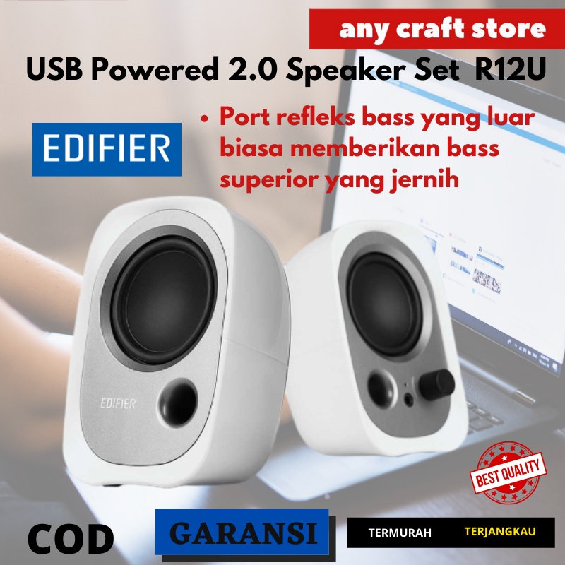 Jual Speaker Komputer Multimedia Stereo Edifier R10U | Shopee Indonesia
