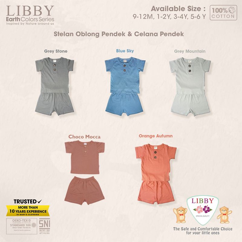 Jual LIBBY EART colour series fave pendek terbaru cotton combed polos, Libby polos pendek colors ...