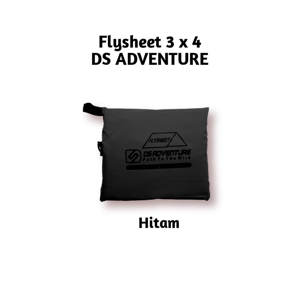 Jual Flysheet 3x4 DS adventure flyshet 3X4 Bivak Tarp Ten flesit fly ...