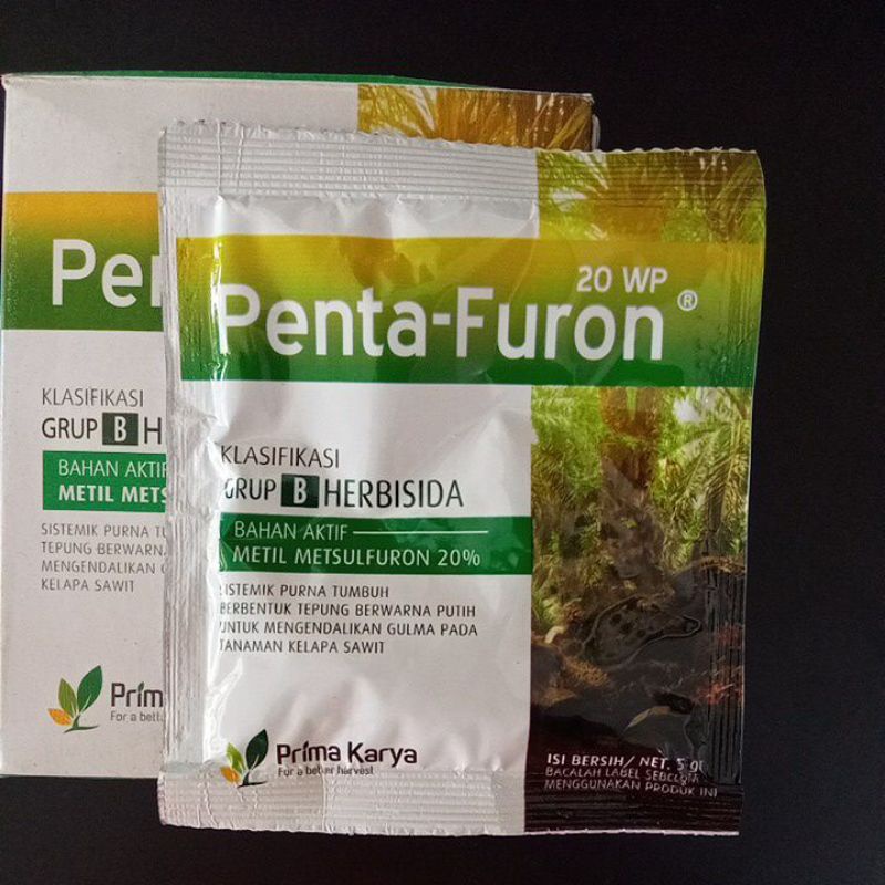 Jual HERBISIDA PENTA FURON 20 WP 5 GRAM. | Shopee Indonesia