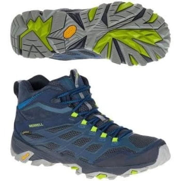 Jual WOW SEPATU MERRELL MOAB FST MID GORETEX ORI SEPATU TREKKING SEPATU ...