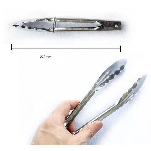 Jual EDW Penjepit Makanan Berbahan Stainless Steel Penjepit Makanan ...