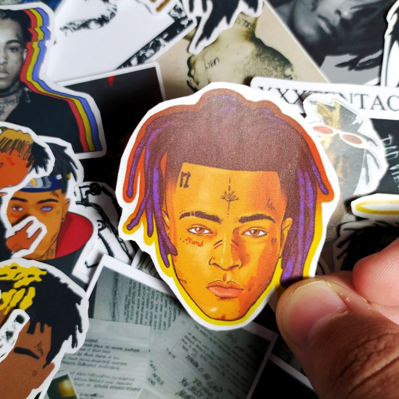 Jual RAPPER HIPHOP XXXTENTACION Stickers Pack AESTHETIC, DECORATIVE DLL ...