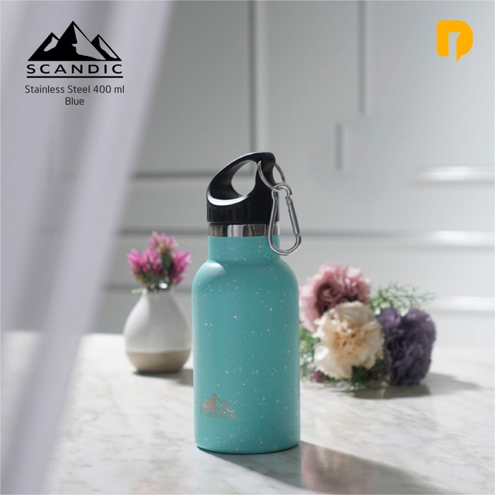 Jual tumbler Scandic Botol minum termos stainless steel 400ml bottle ...