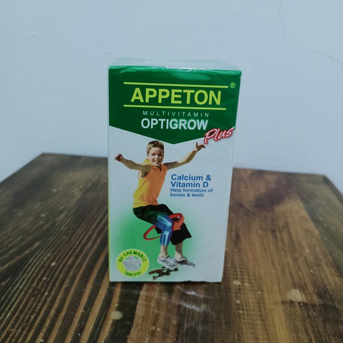 Jual Appeton Optigrow Vitamin Anak Original Import Vit Anak - | Shopee ...