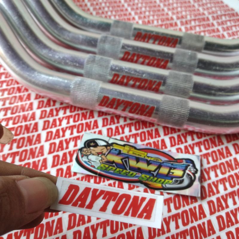 Jual Sticker daytona transparant sticker stang daytona harga perbiji 1 ...