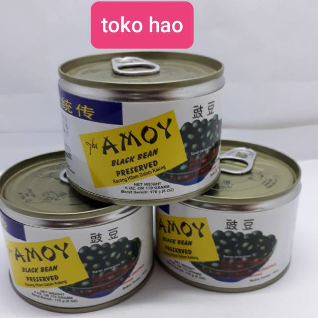 Jual Tausi AMOY Black beans salted | Shopee Indonesia