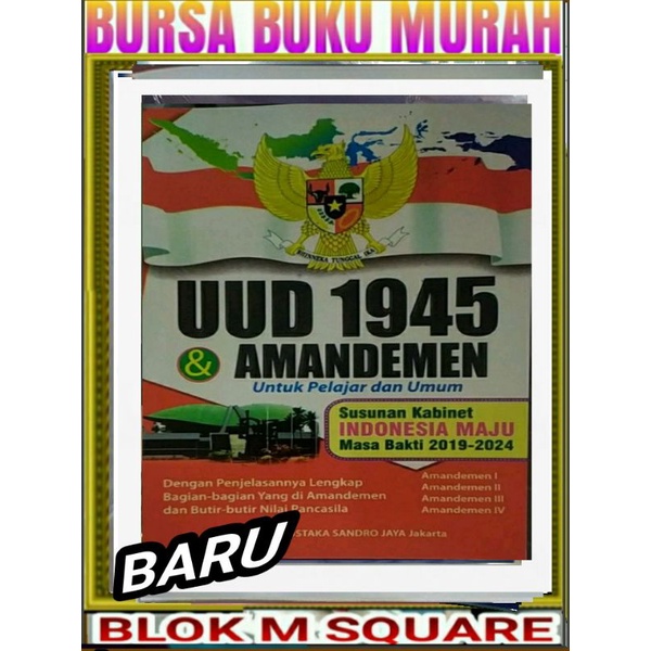 Jual Buku UUD 1945 DAN AMANDEMEN | Shopee Indonesia