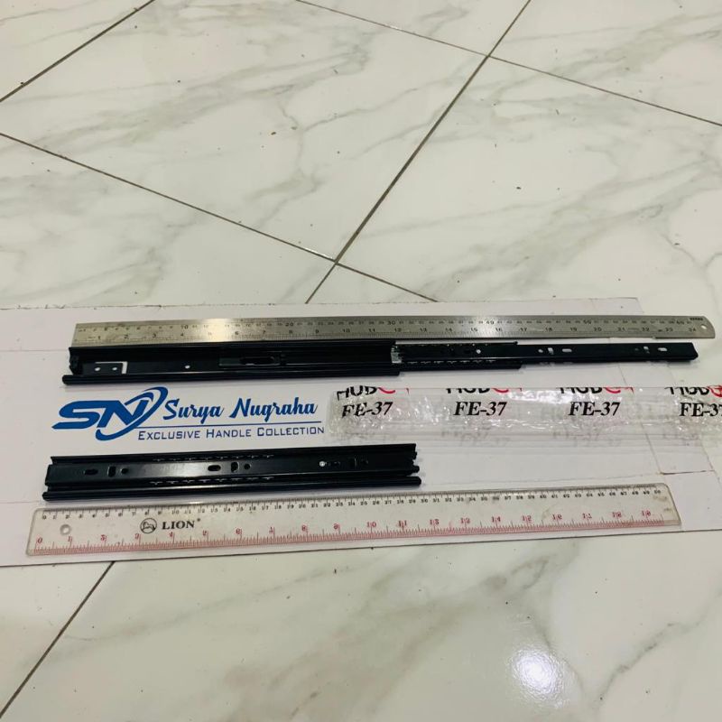 Jual Rel Laci Ril Merek HUBEN ORI FE-37 Double Track 30 cm 300 mm Roda ...