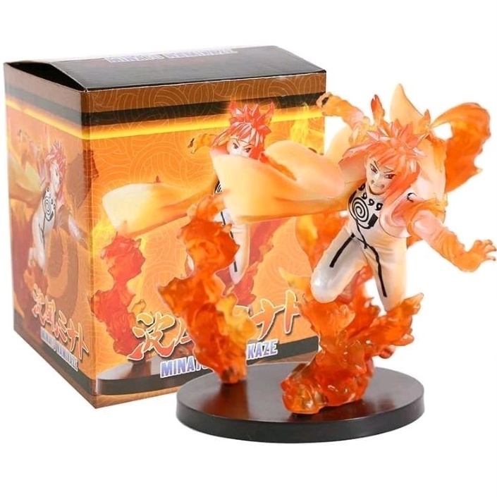 Jual MAINAN ACTION FIGURE NARUTO, MINATO NAMIKAZE KYUBI MODE KURAMA ...