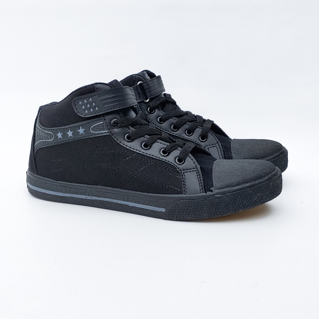 Jual Sepatu Anak Sekolah SD - SMP ESTADO MilaN BLACK GREY 38-41 ...