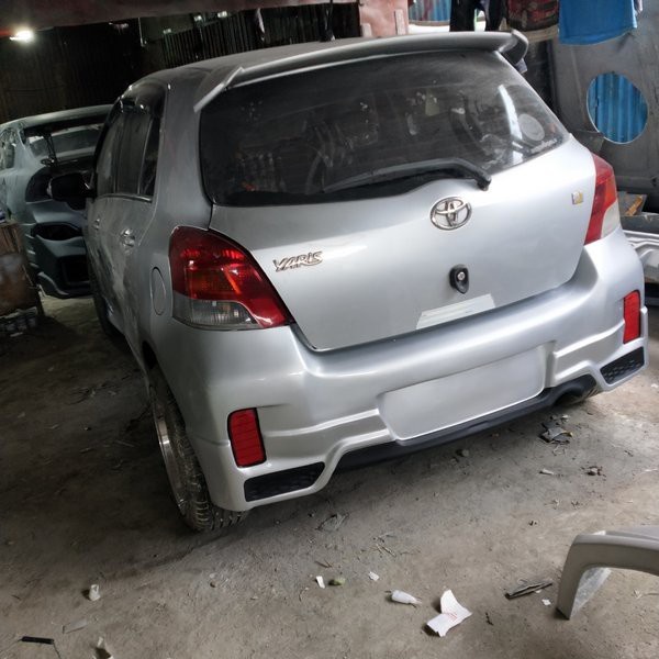Jual BODYKIT Toyota Yaris bakpao upgrade trd BODIKIT GRADE-A BODY KIT BODIKIT | Shopee Indonesia