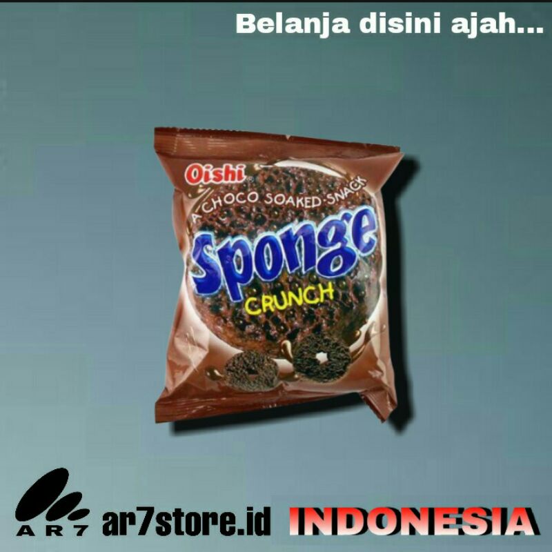 Jual SPONGE KECIL Crunch oishi renceng 10 pcs | Shopee Indonesia