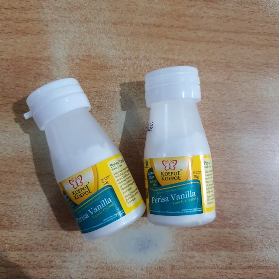 Jual Koepoe Koepoe Vanilli crystal bubuk 20 gr / perisa vanilla vanili ...